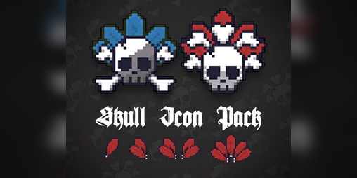 Modular Skull Icon Pack by GhostSectorStudiosLLC