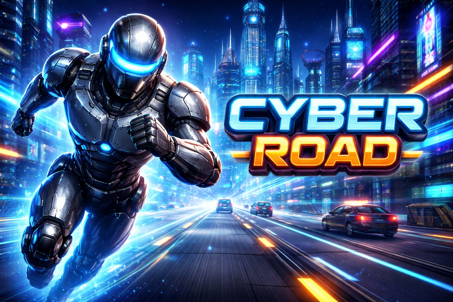 Cyber Road Endless Runner by pplgsmknesaba