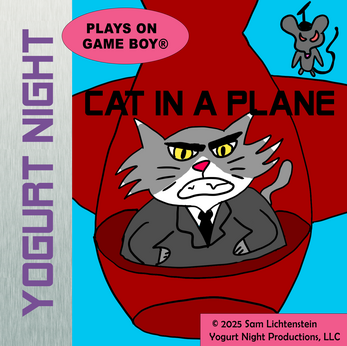 Cat In A Plane by Yogurt Night Productions