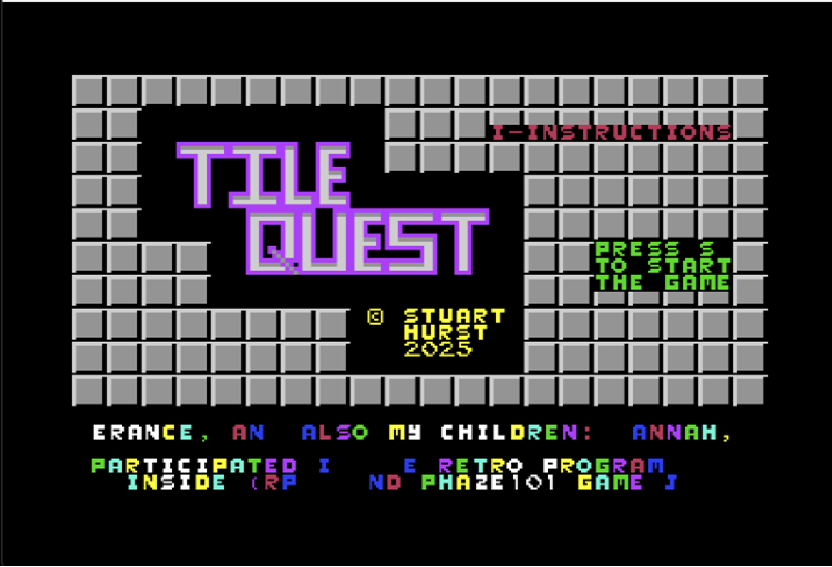Tile Quest by stuarthurst