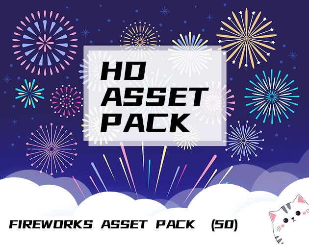 Fireworks Asset Pack（50+20） by ClaireArt