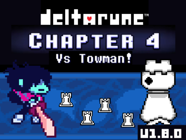 Deltarune Chapter 4. Vs Towman! by Meganix