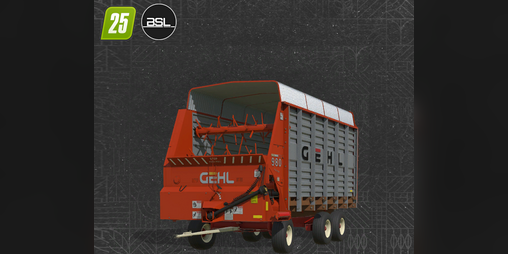FS25 Gehl forage box pack by BSLModding