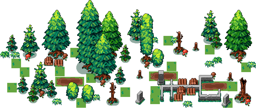 #6 - Trees, Angels and Swords! - Medieval Fantasy Top-Down by Atomic Realm