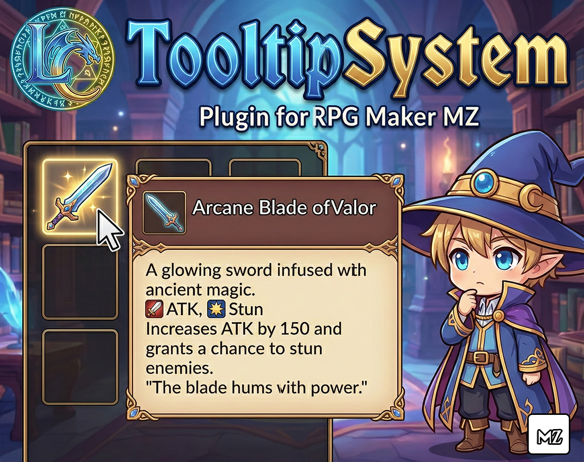 v1.0.6 - Visual Polish Update - [LC]TooltipSystem - Sprite-Based ...