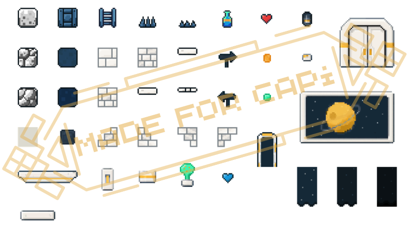 Lunar Station – Asset Pack by The Tower Of Capi