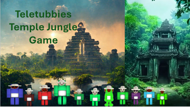 Teletubbies Temple Jungle game by OwenTeodoro