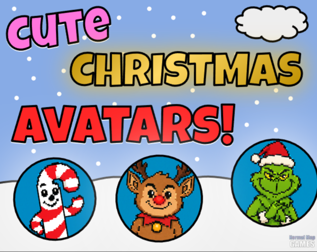 Cute Christmas Avatars! by NormalMap_Games