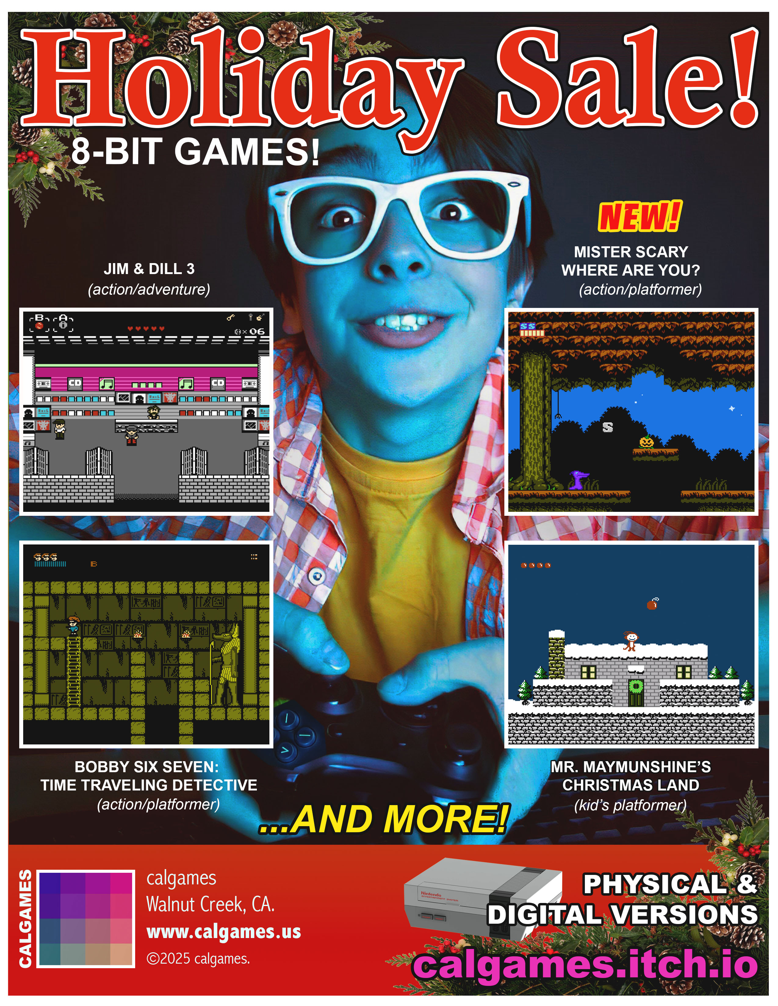 30% OFF all calgames digital NES roms! - itch.io