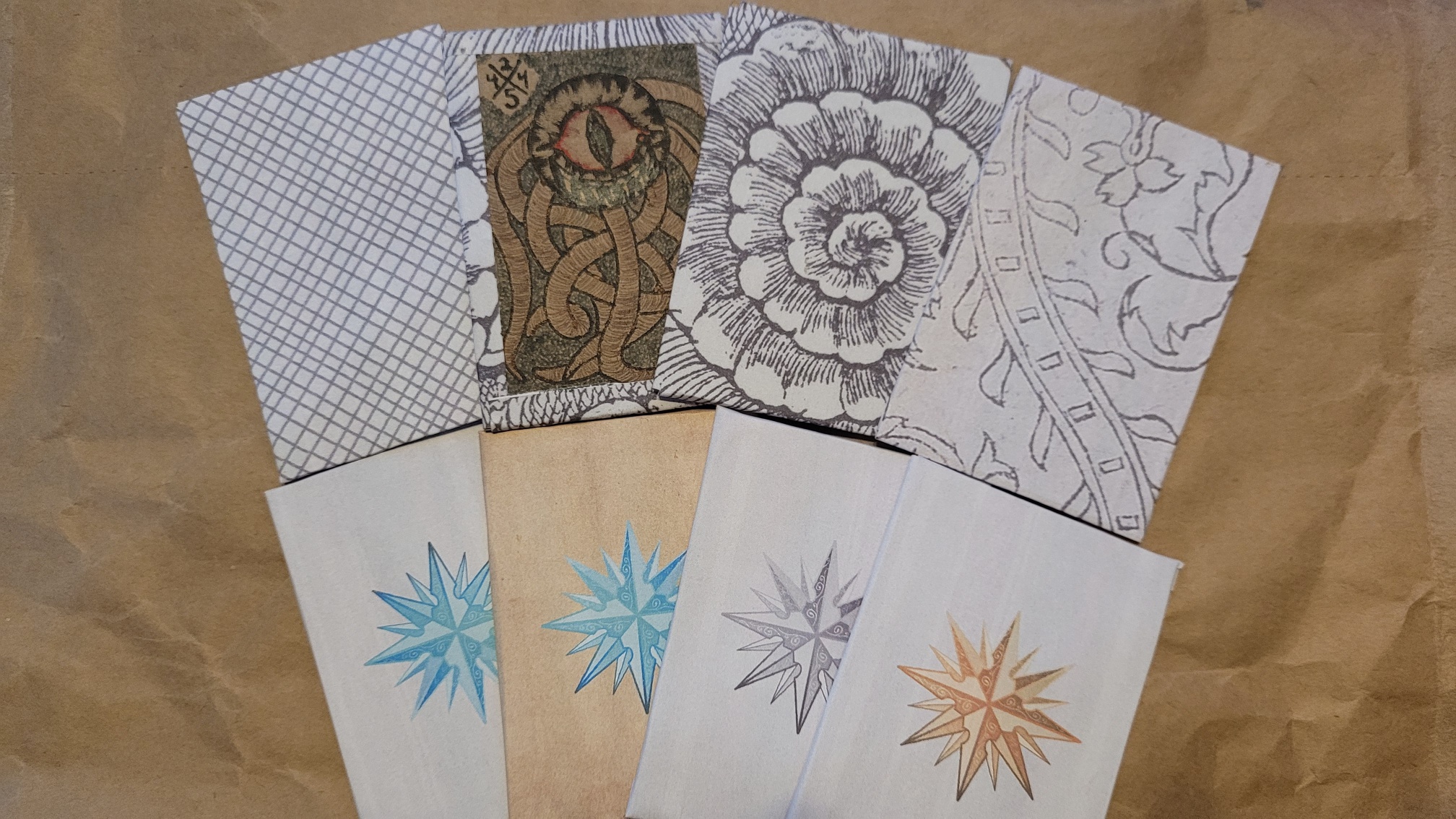 Backs for cardboard cards are out now! - Azimuth by Wizard Punk