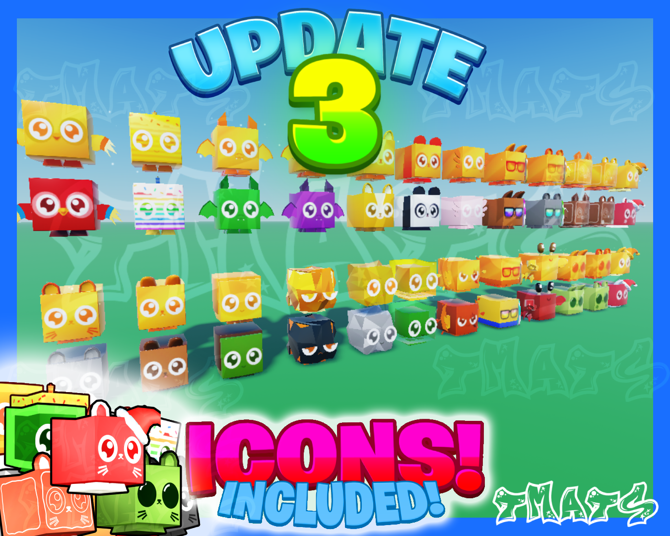 NEW UPDATE!🎄 - [CHRISTMAS!🎄] 🐶 Roblox Blocky Simulator Pet Pack by TMATS