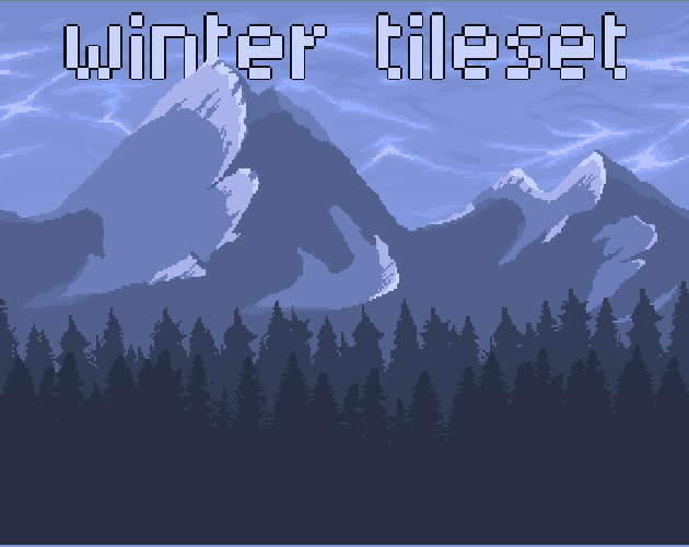 Winter Tileset 16x16 by pokrasmemas