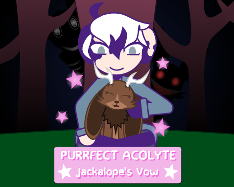 Purrfect Acolyte: Jackalope's Vow by Celestial-Canvas