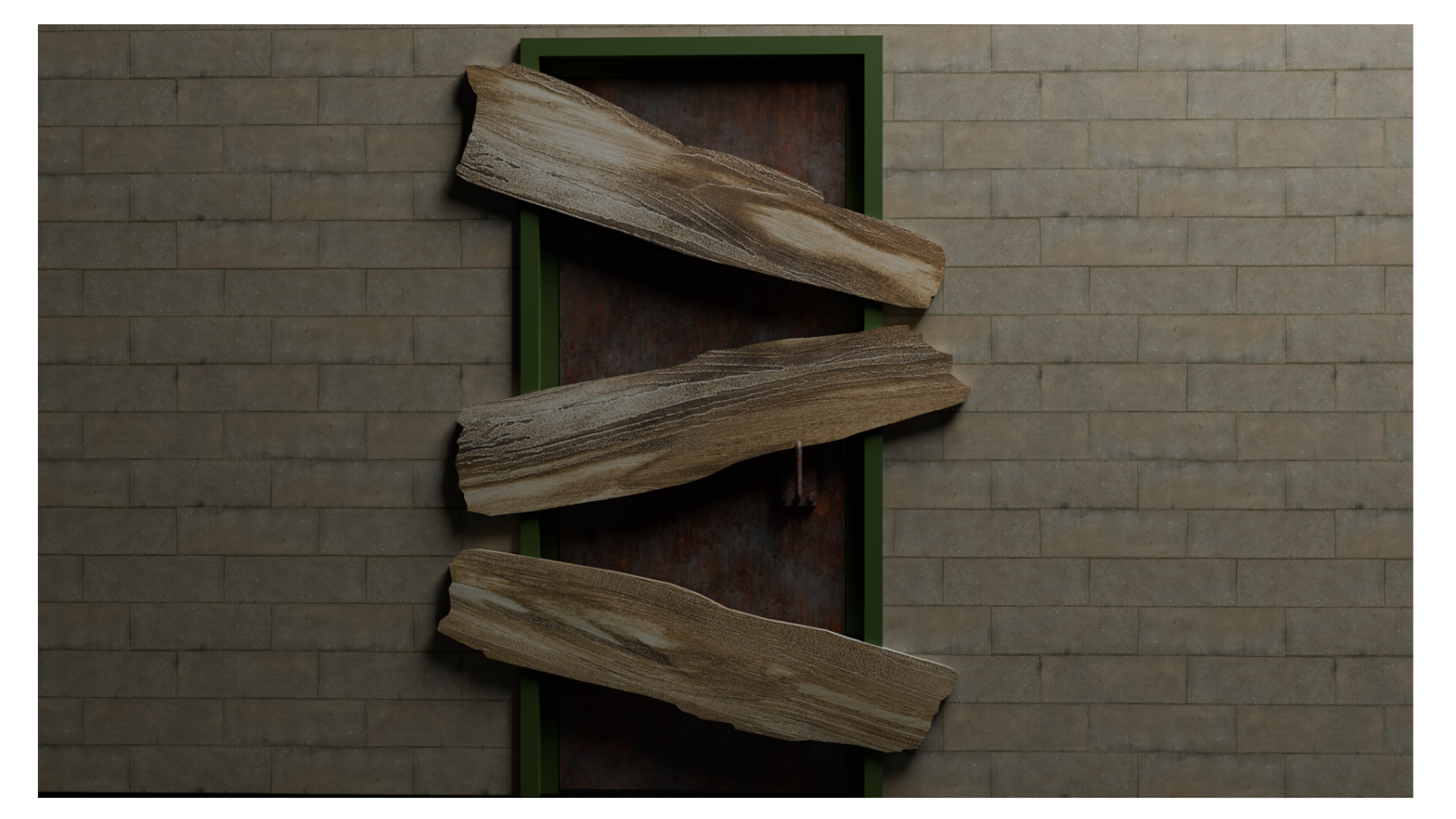 Plank Low Poly - Barricade Puzzle by MutedPotato