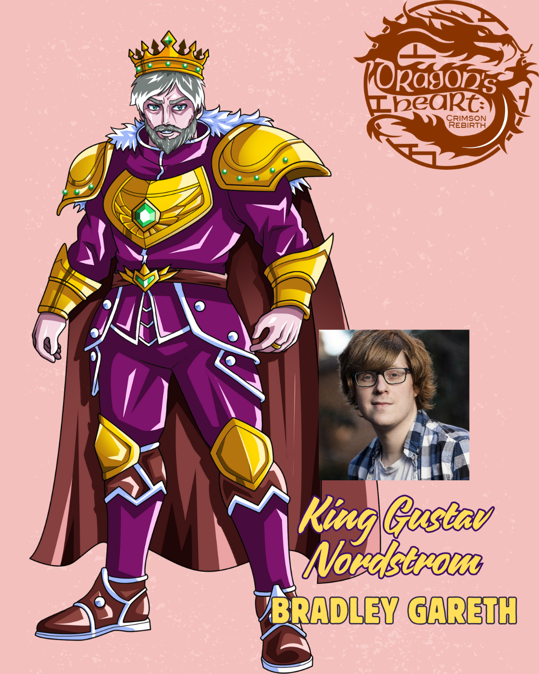 Announcing the cast for Dragon's Heart: Crimson Rebirth!! 🐉 ️‍🔥 - A ...