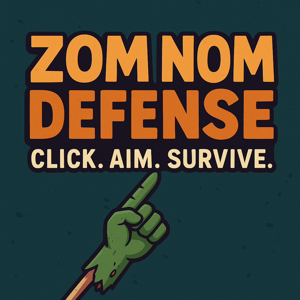 Zom Nom Defense: Click. Aim. Survive. by saebyn