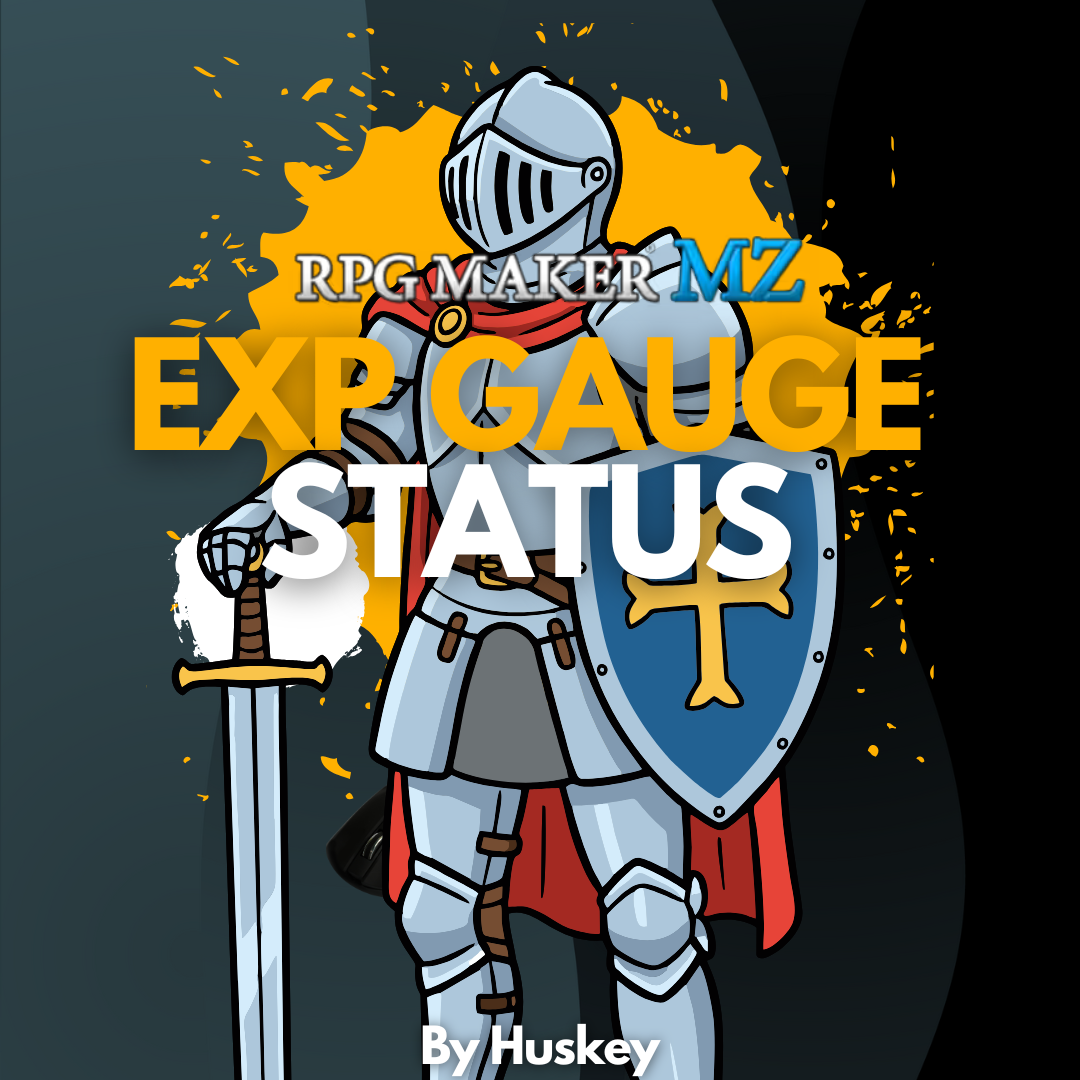 Exp Gauge Status - RPG Maker MZ Plugin by huskeypuppyx