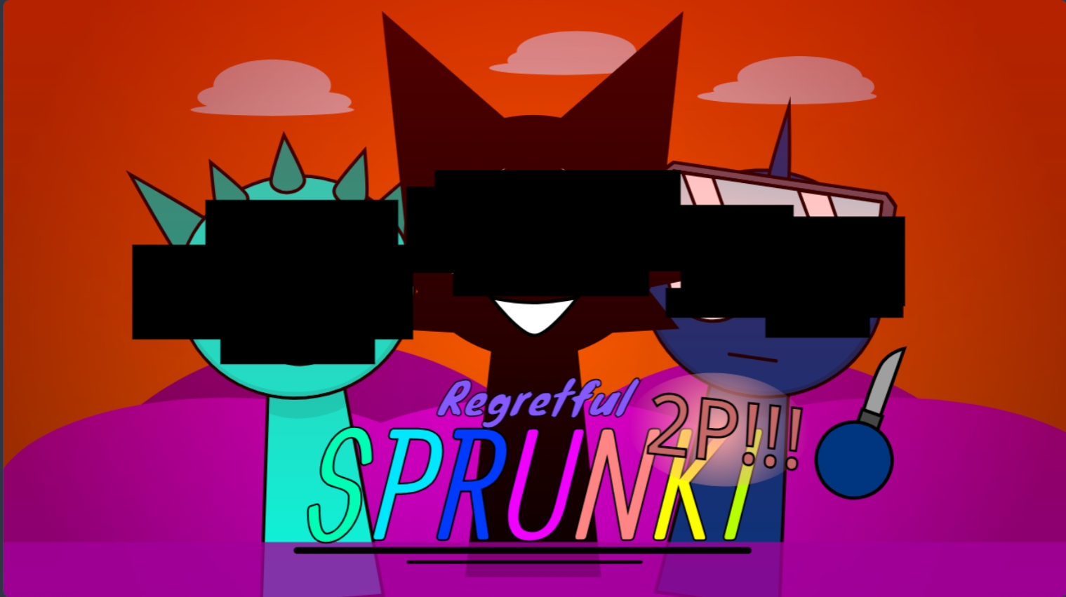 Sprunki Regretful V2 by He Chen Hui