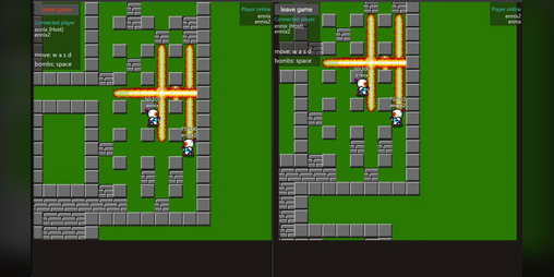 Browser Bomberman by ennix