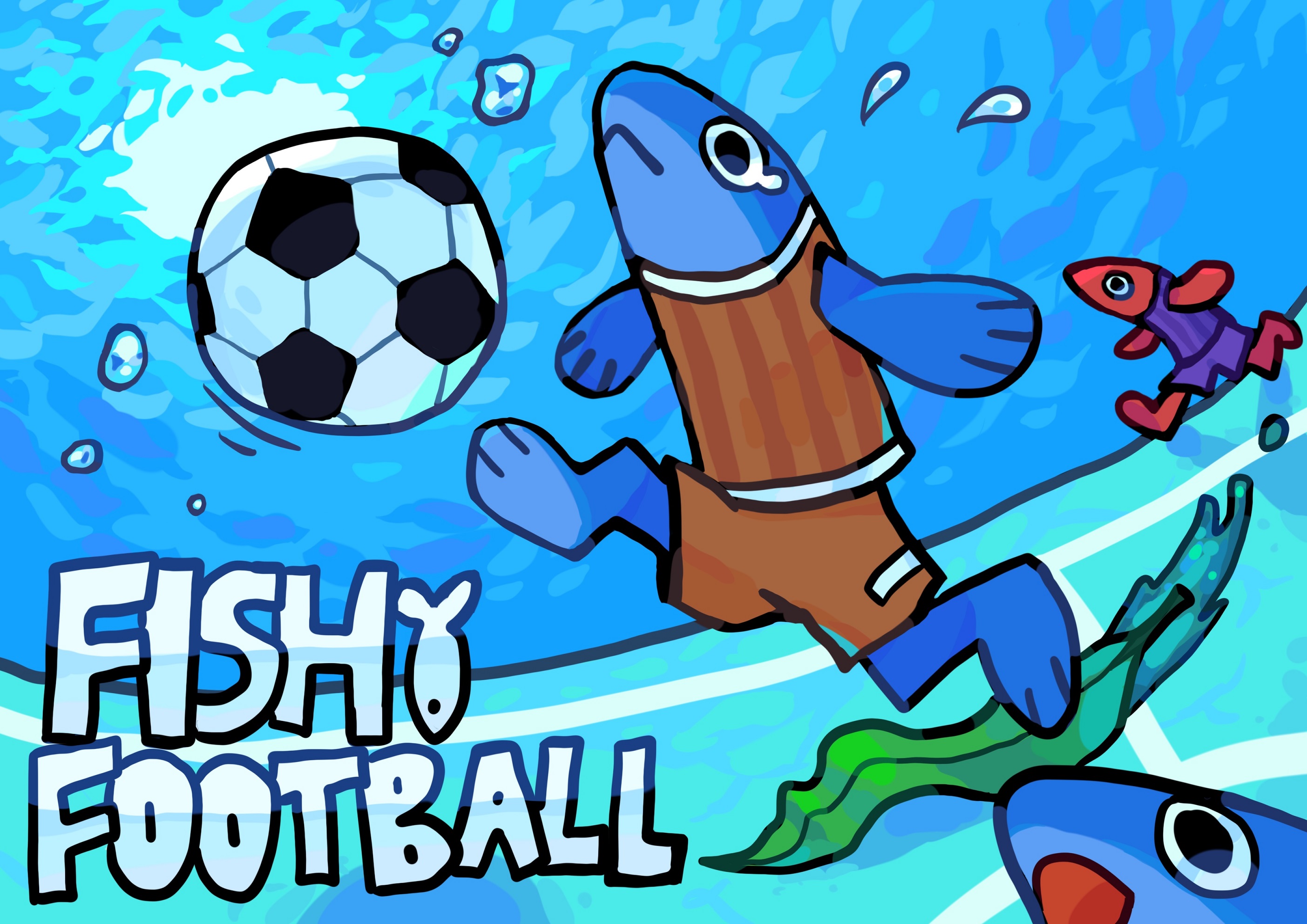 Fishy Football by glassfishthing, pavenpaven