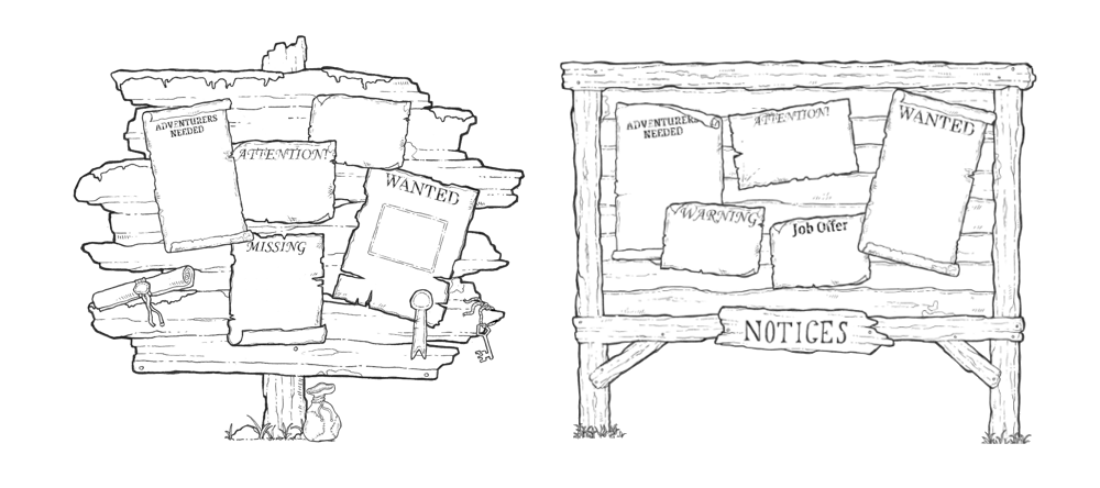 Notice Board Kit by Ways Unseen