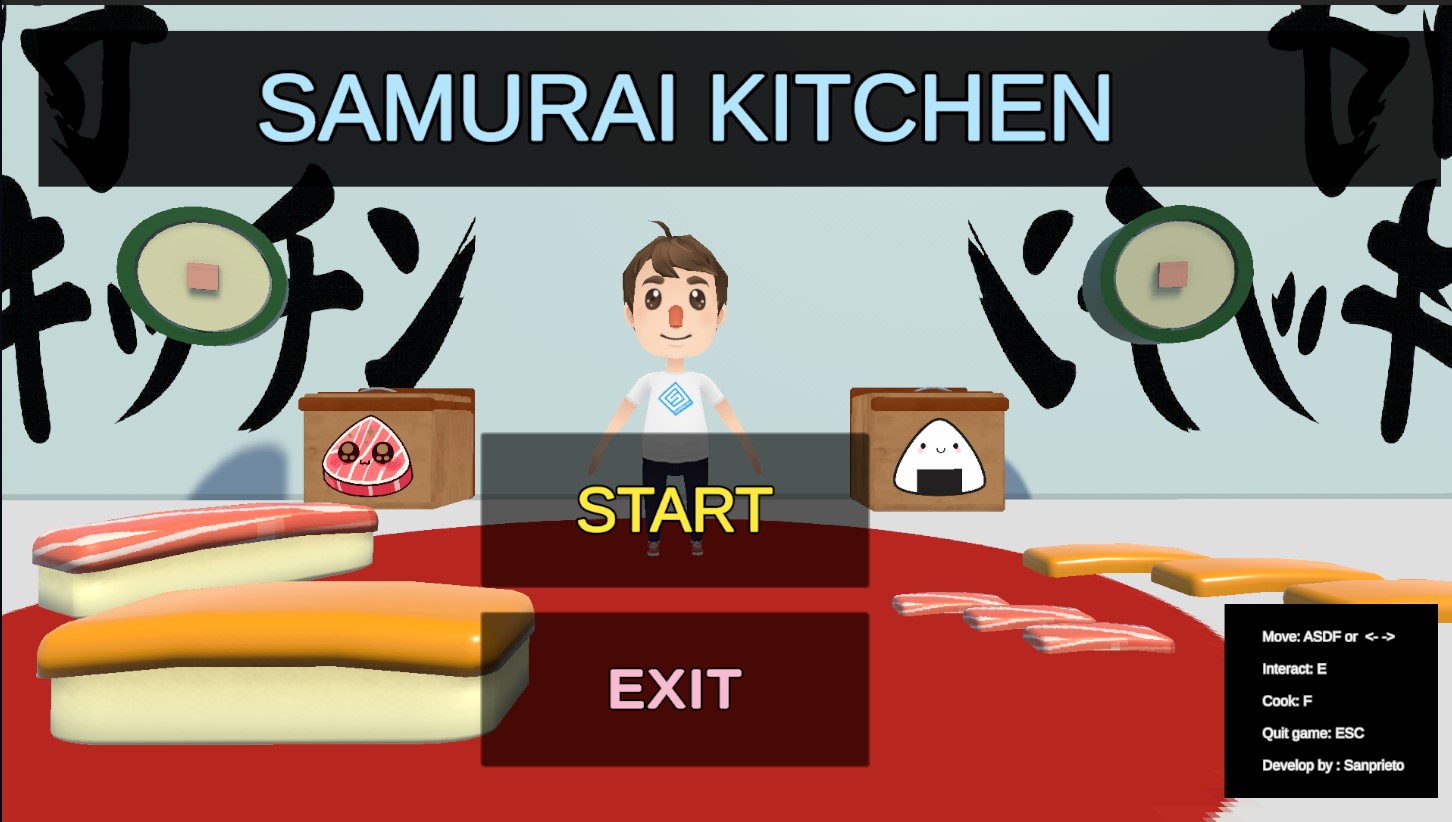 Samurai Kitchen by Sanprieto