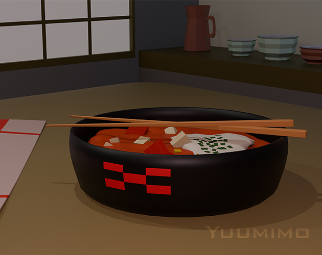 Stylized Tofu Soup Asset by Yuumimo
