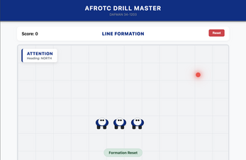 AFROTC Drill Master by LupinIX