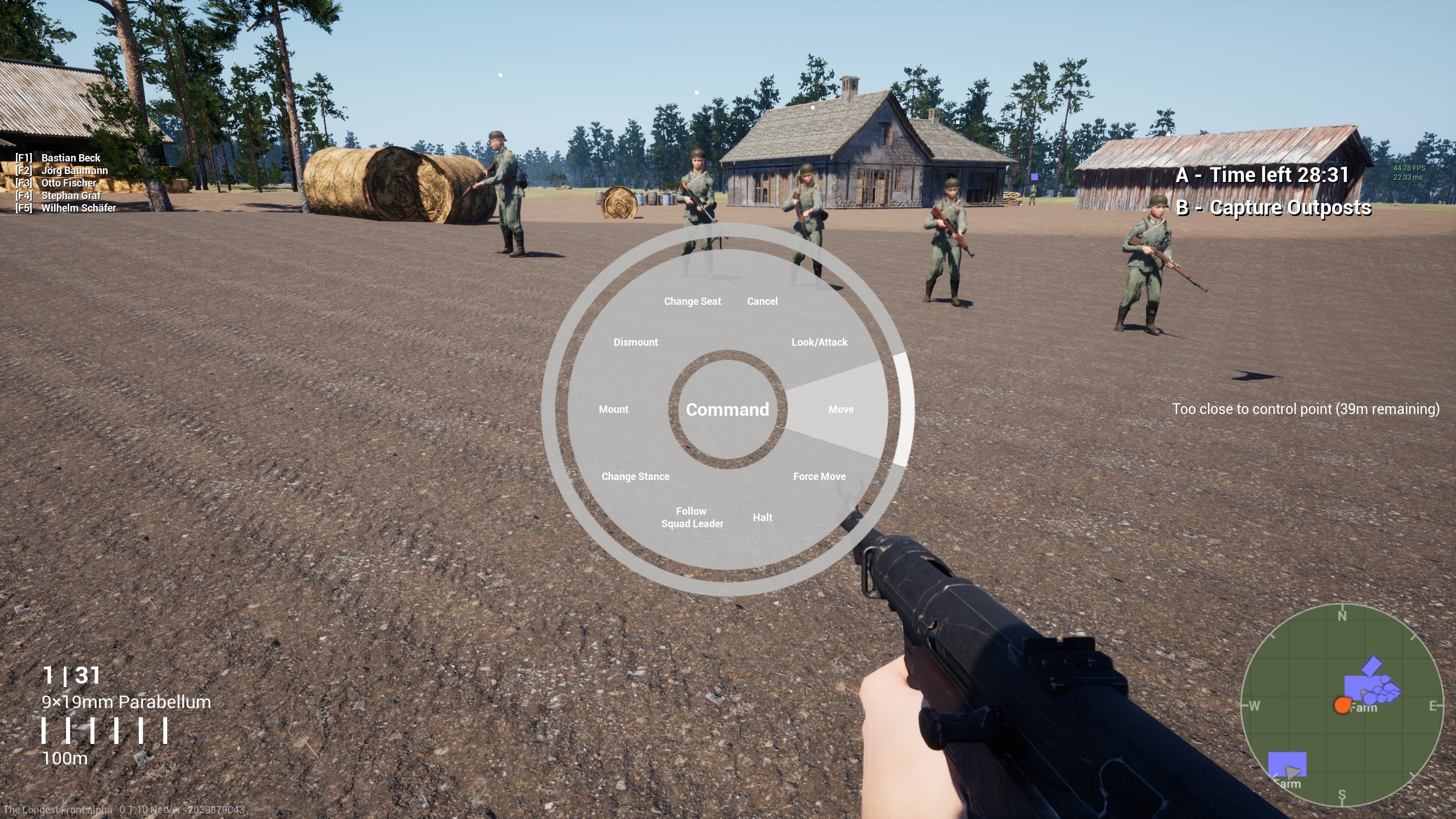 Radial Command Menu and new Multiplayer Backend! - The Longest Front by ...