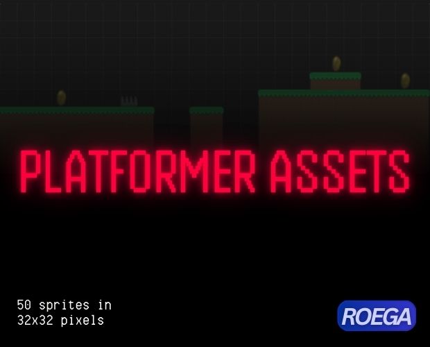 Platformer Assets - PLATFORMER ASSETS by ROEGA™