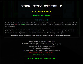 Neon City Strike 2 by 8BITVAPOR