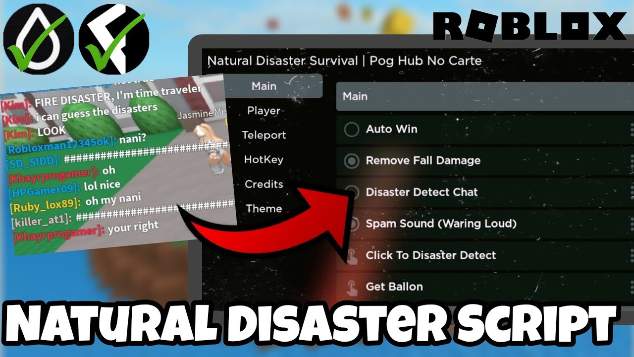 Roblox NaturalDisasterSurvival Script - itch.io