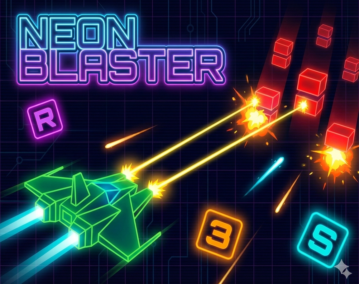 Neon Blaster by deanhunter7