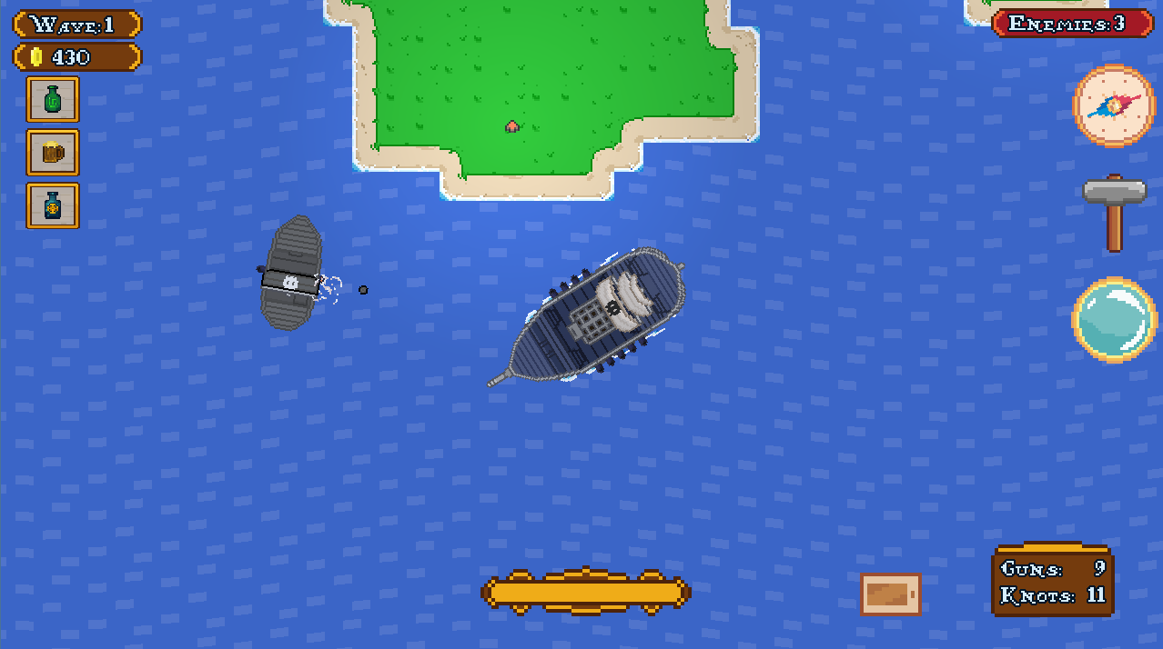 Pirate Waves - Survival Wave Based Naval Battles - Game Off 2025 ...