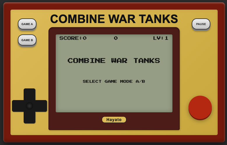 Combine War Toys by Tachibana_No_Suke for Hayato Game Jam 2025 - itch.io