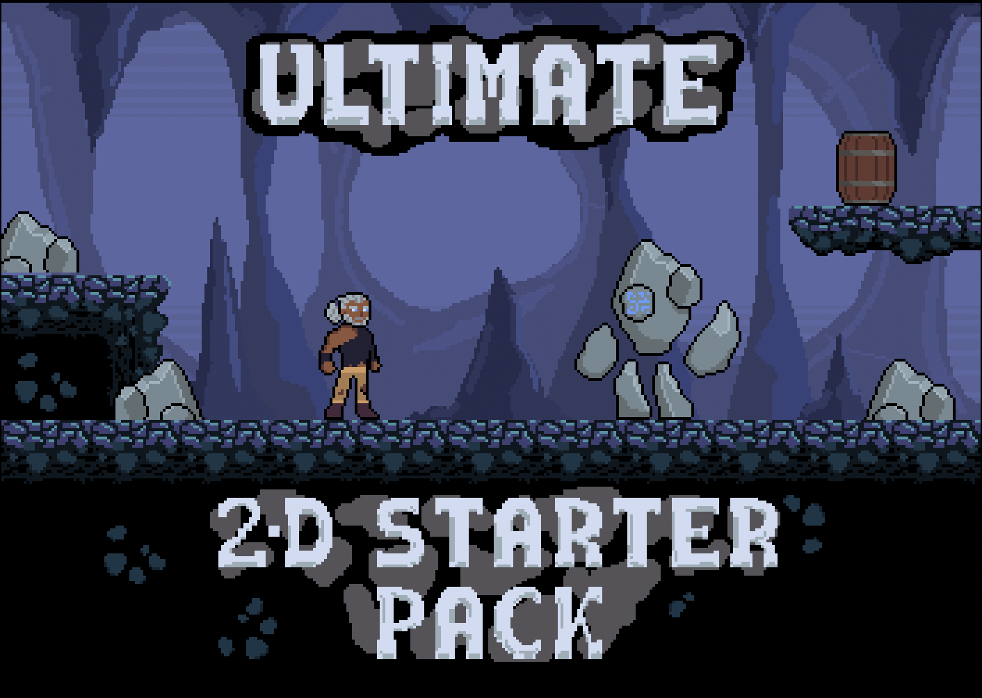 2D Platformer Asset Pack by Fragozoart