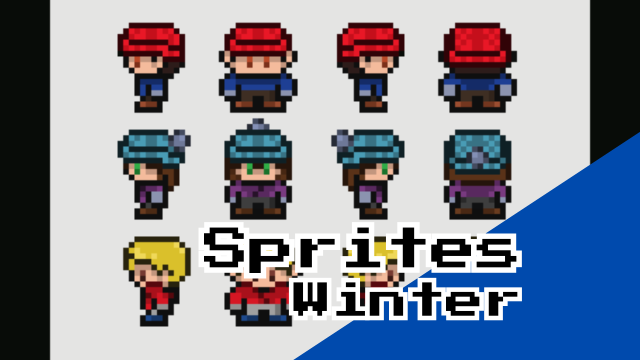 Devlog - Winter NPCs – Pixel Character Pack (16×16) by Maru