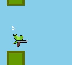 Flappy bird with gun by Derin Aşır