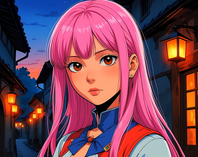 Anime Char puzzle by Marvini