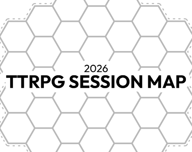 Play more TTRPGs this 2026 with this sheet! - 2026 TTRPG Session map by ...