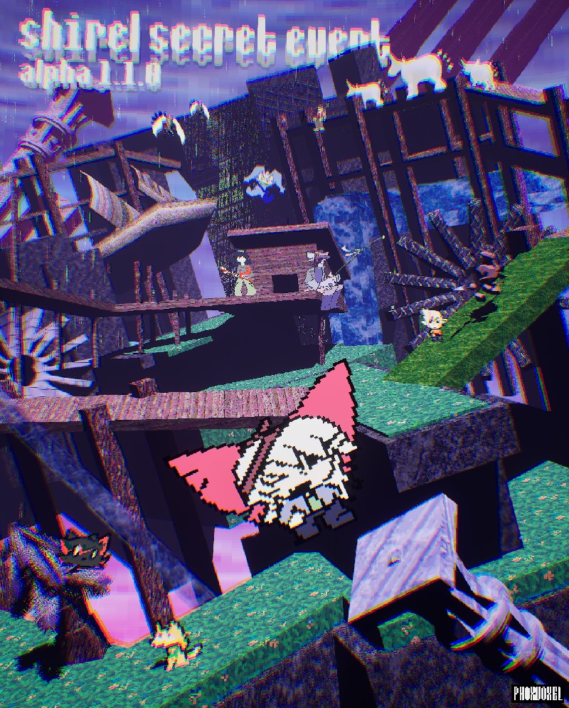 SHIREL SECRET EVENT by phoxvoxel