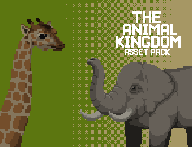 The Animal Pack - Pixel Art Asset Pack by Tony Dyson