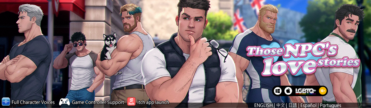 Those NPC's Love Stories - Bara Gay RPG by Mr.Ryu