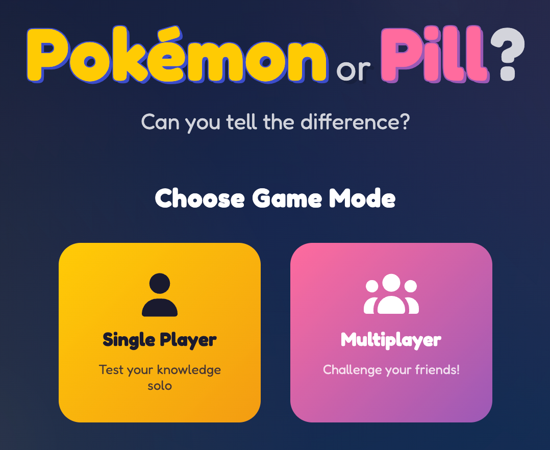 Pokémon or Pill? by favstats