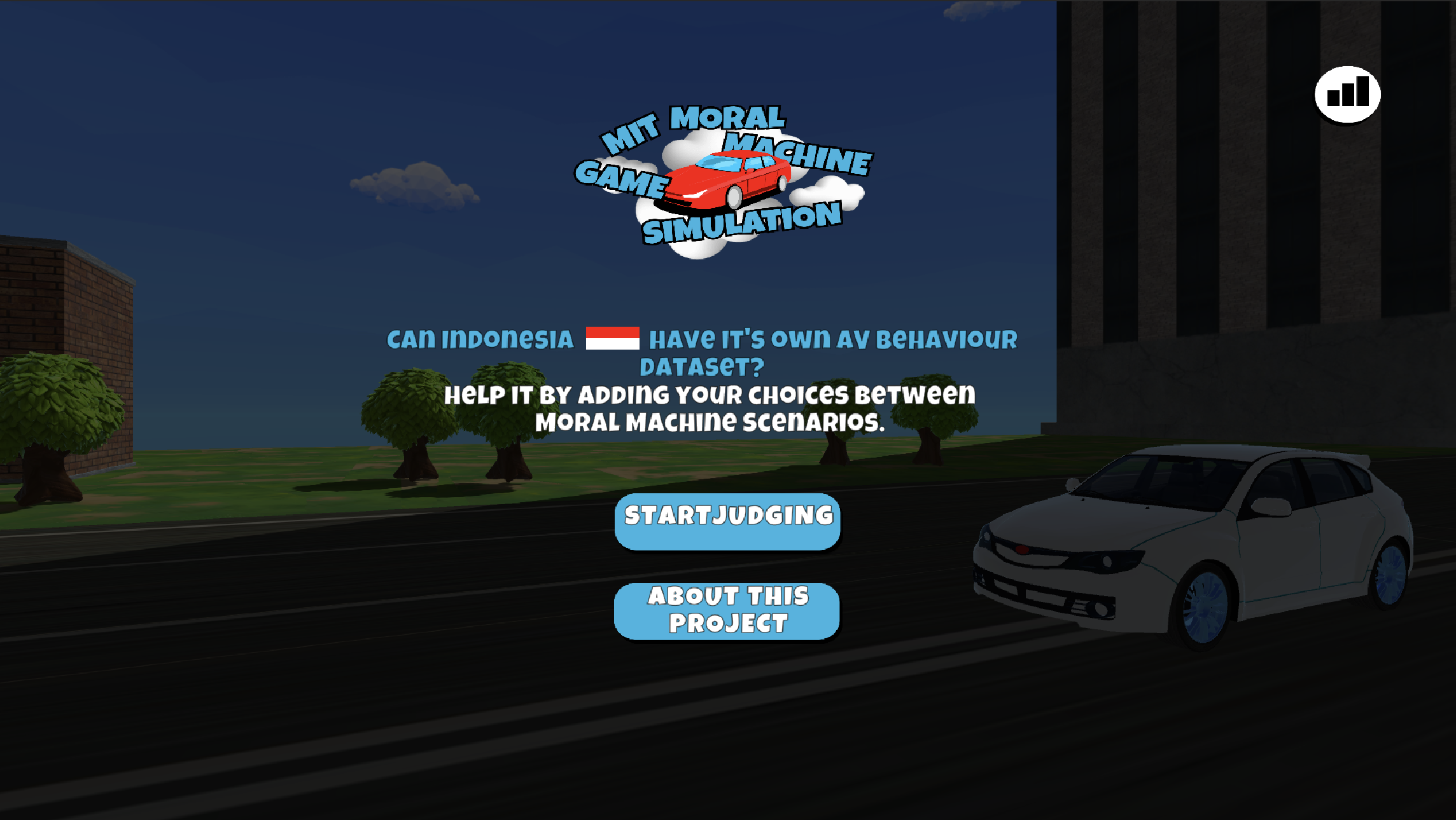 MIT Moral Machine Game Simulation by marcaldev