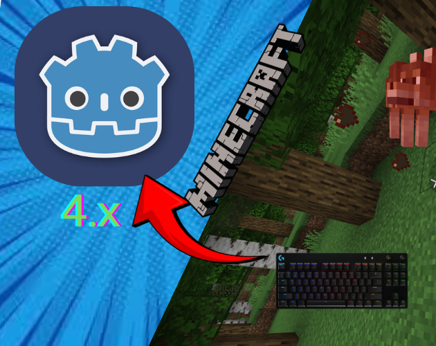 MineCraft Java Controller For Godot 4.x by Anmol Srivastava
