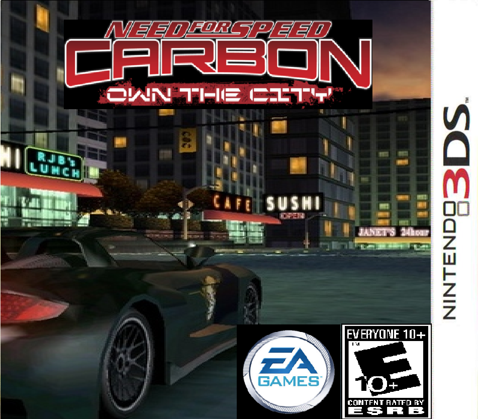 NFS Carbon Own The City for 3DS by Pougamer1995
