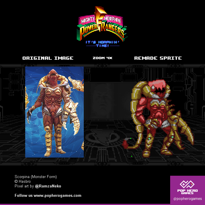 Custom Bosses sprites - Power Rangers It's Morphin' Time by brazilmugenteam