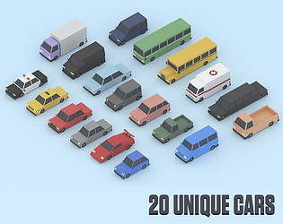 Floreswa updated Cartoon City Car Pack - itch.io