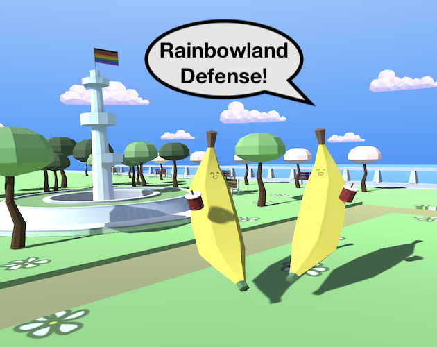Rainbowland Defense by Jordan for Rainbow Jam 2019 - itch.io